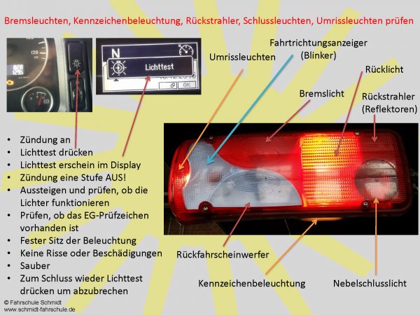 Lichter Auto Fahrschule